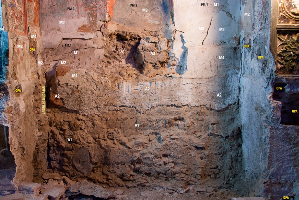 La secuencia constructiva del frontis – alfagía